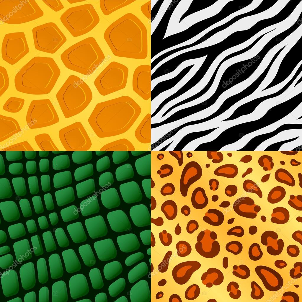 Seamless animal skin pattern Stock Vector Image by ©akv_lv #26901015