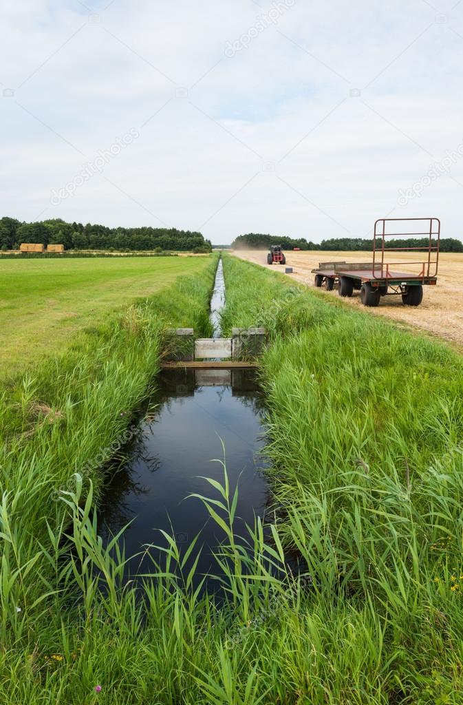 Harvest of straw Stock Photo by ©Kloeg008 12726965