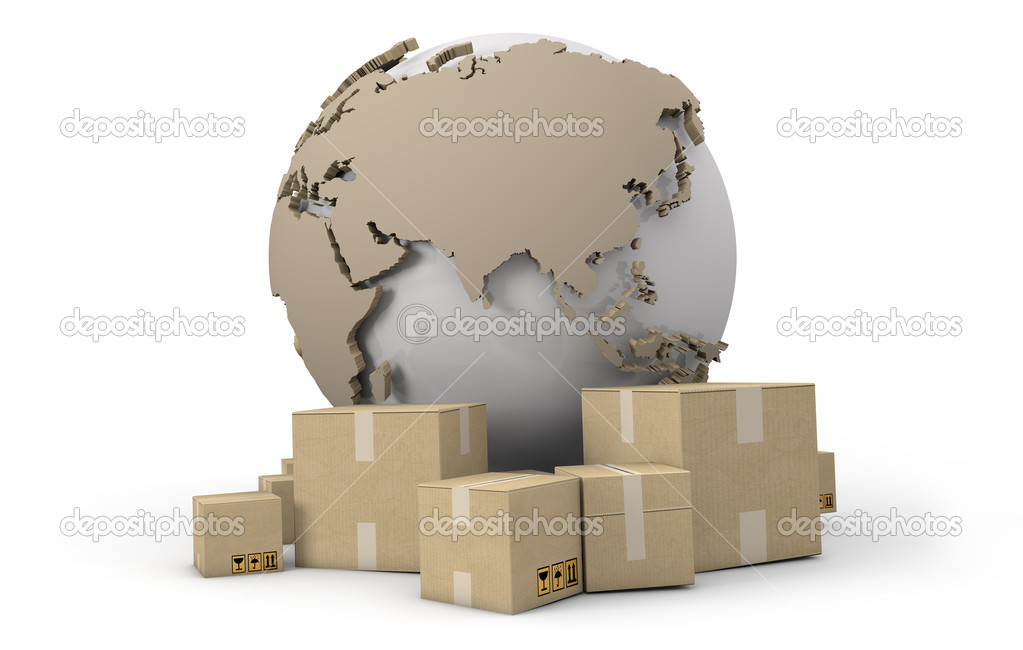 World delivery Stock Photo by ©georgejmclittle 16828391