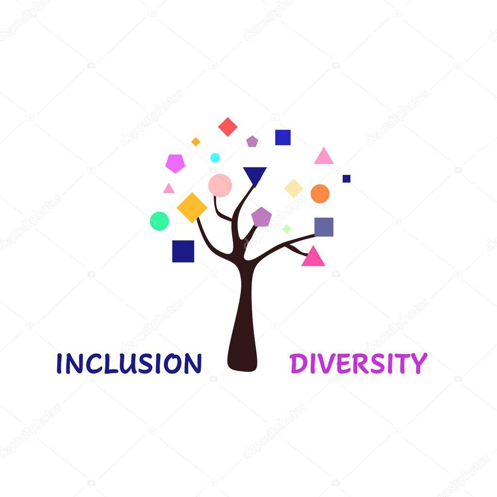 El concepto de inclusión y diversidad. Todas las personas son iguales ...