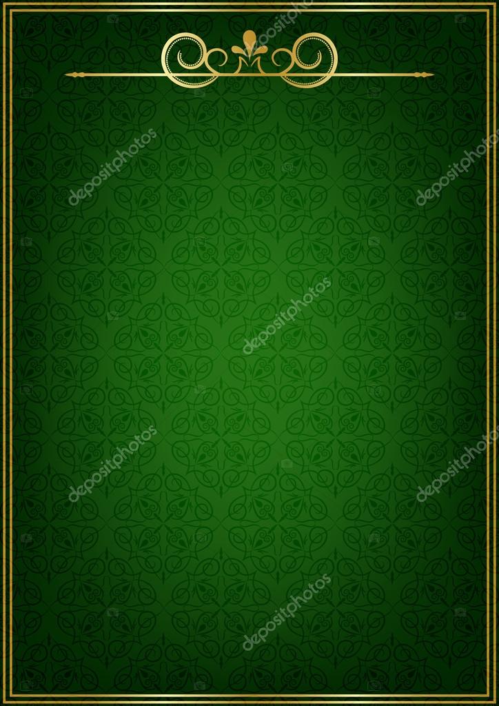 Green decorative paper Stock Vector Image by ©baser #12300844
