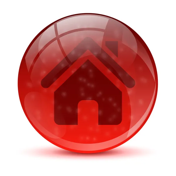 Metalic home icon Stock Vector Image by ©baser #12299273
