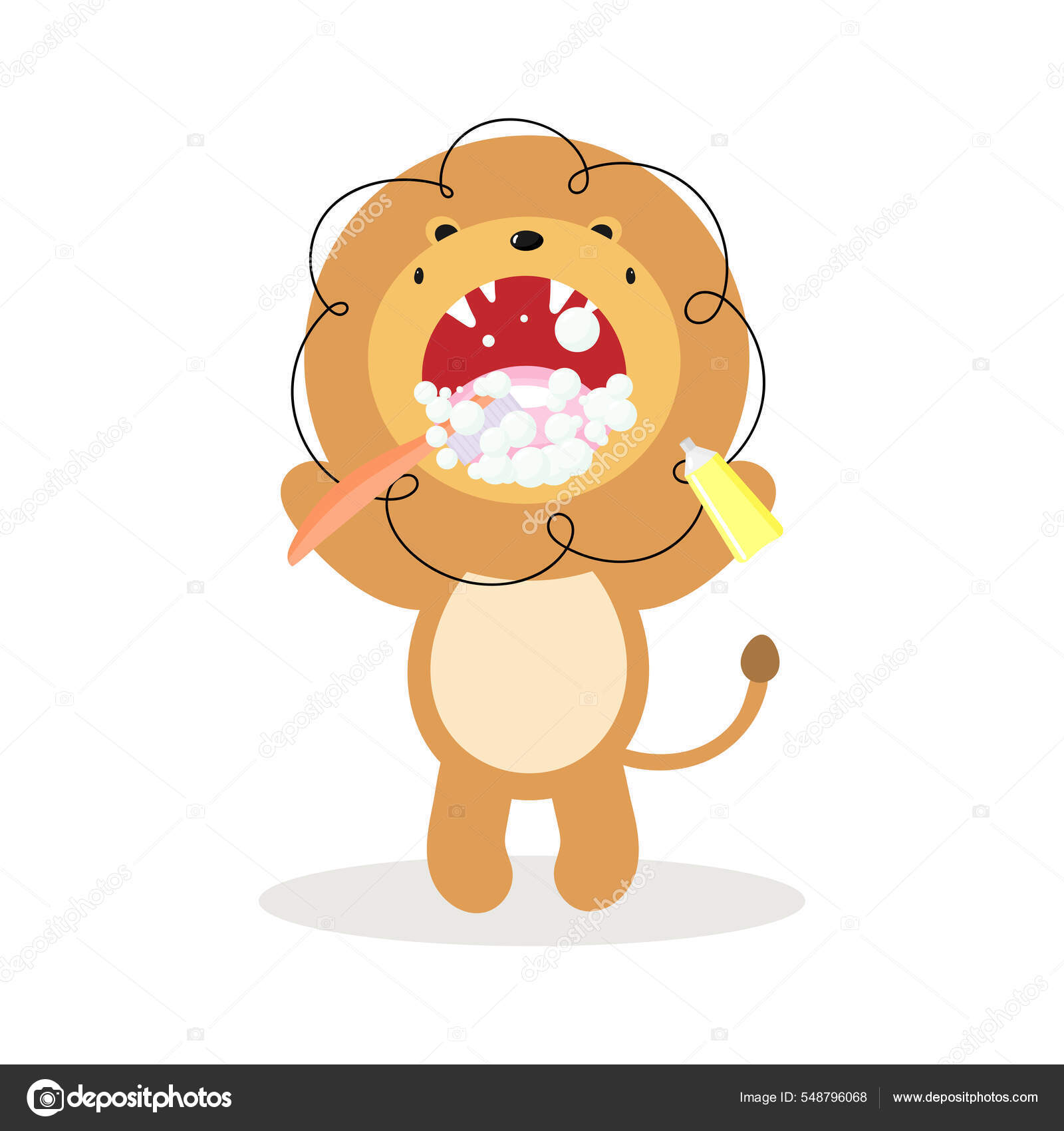 Lion Teeth Vector