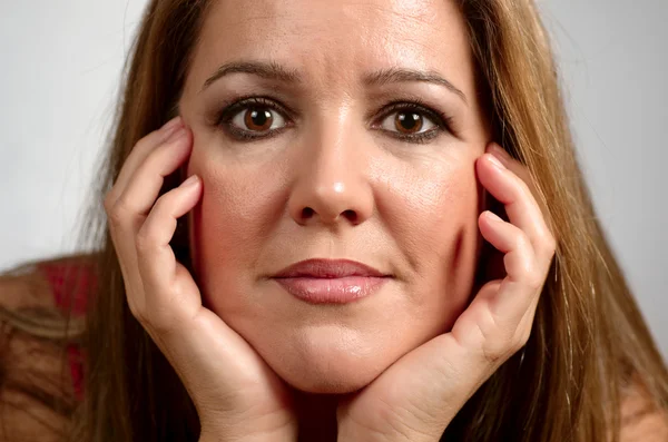 Beautiful portrait woman Stock Photo by ©tadija 1855354