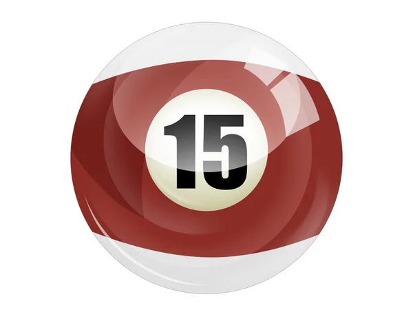 Billiard ball number 3 — Stock Photo © ibreakstock #31451155