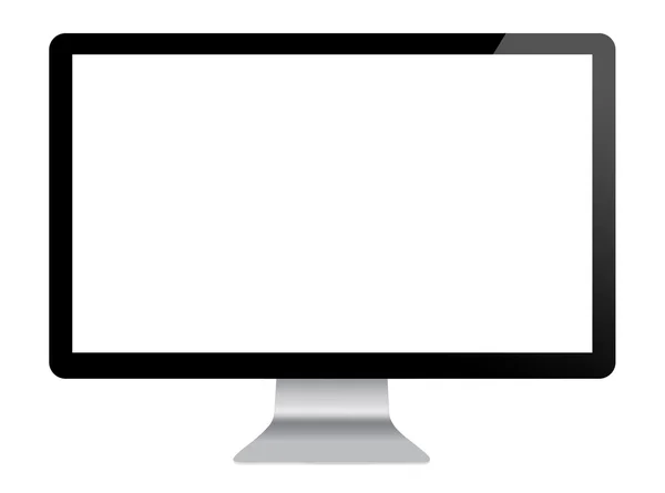 Beeldscherm computer mockup realistische — Stockvector © kapan_s #53871769