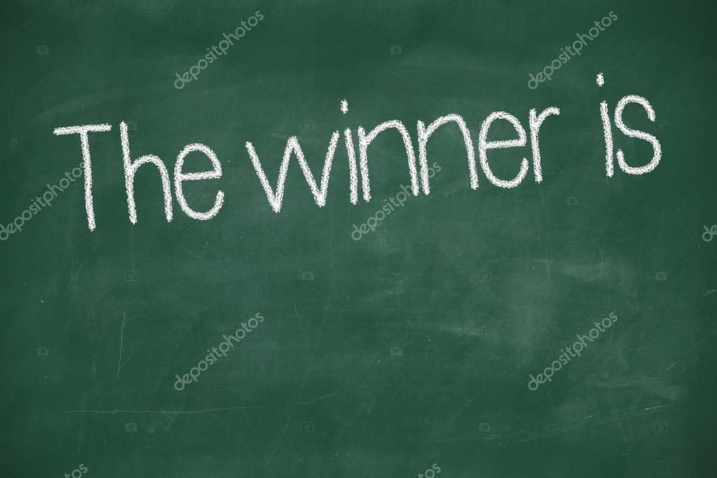 The winner is — Stock Photo © ibreakstock #40024789