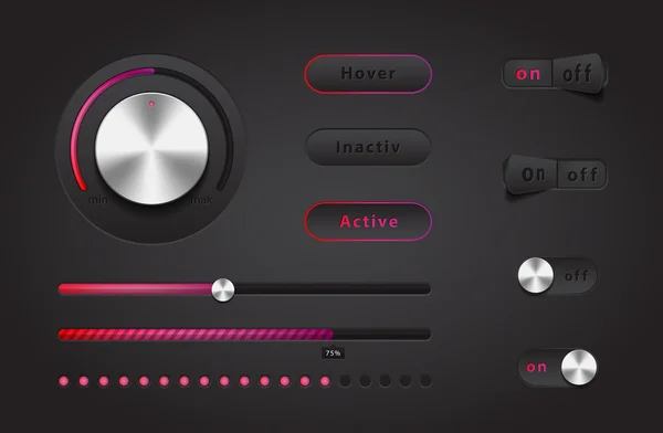 User interface elements Vector Art Stock Images | Depositphotos