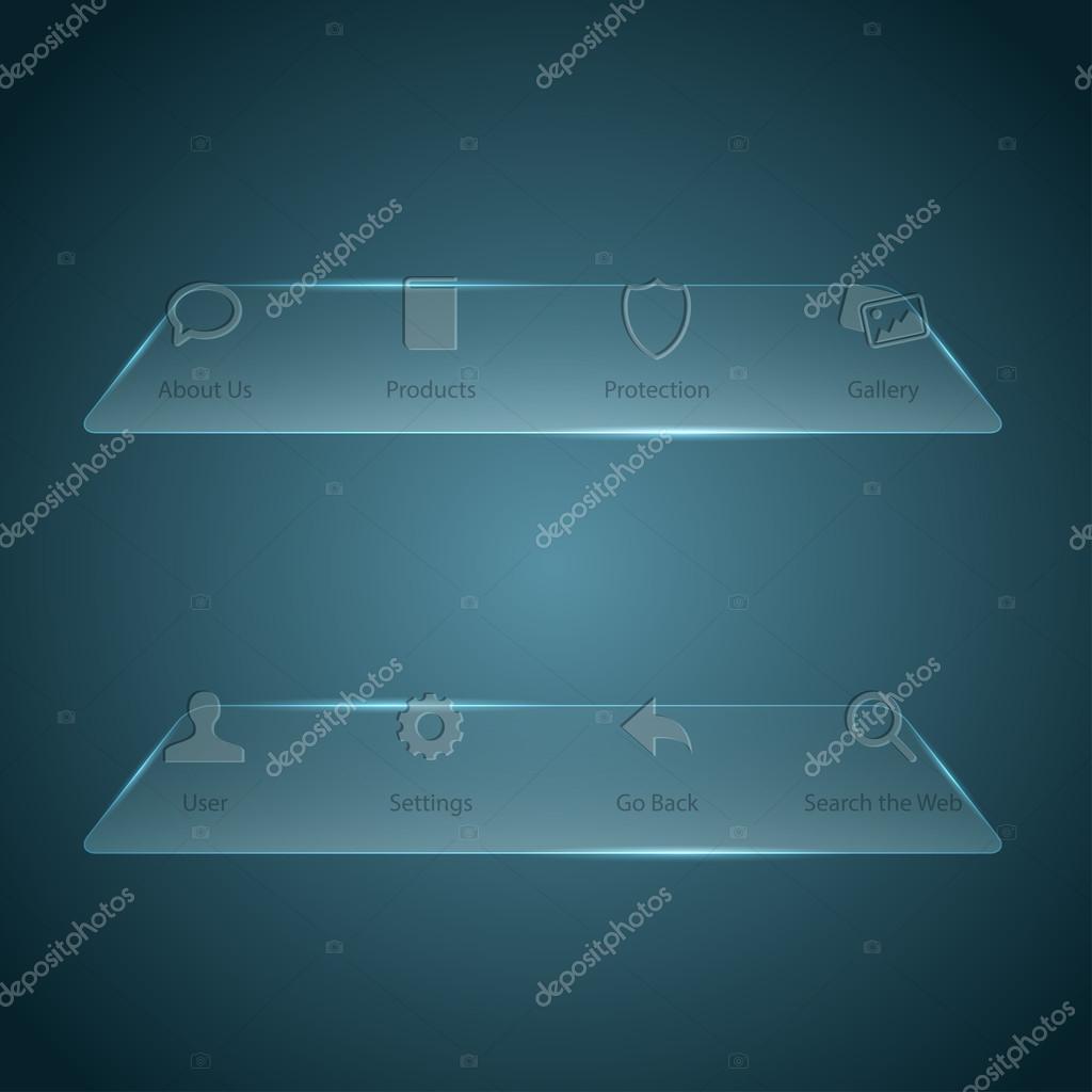 Web design Menu template Stock Vector by ©pocike 22874110