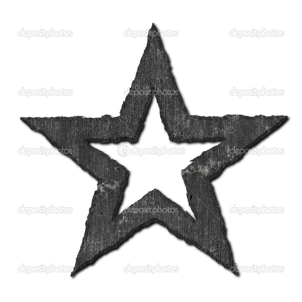 Stone star — Stock Photo © liveshot #37280979