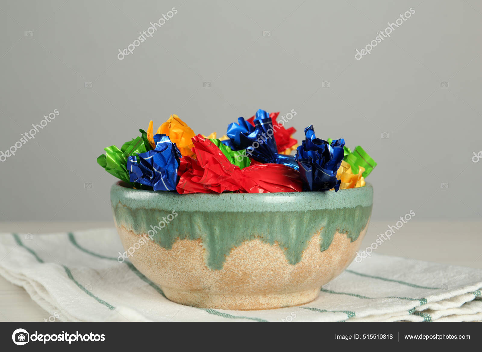 Candies Colorful Wrappers Light Table Stock Photo by ©NewAfrica 515510818