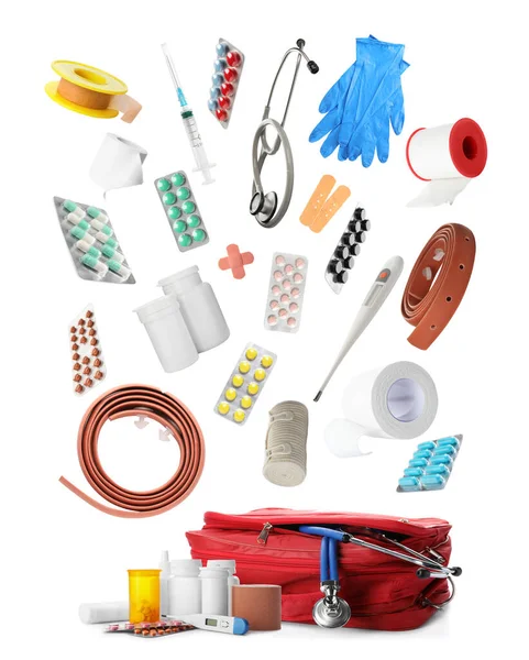 Medical kit supplies Stock Photos, Royalty Free Medical kit supplies ...