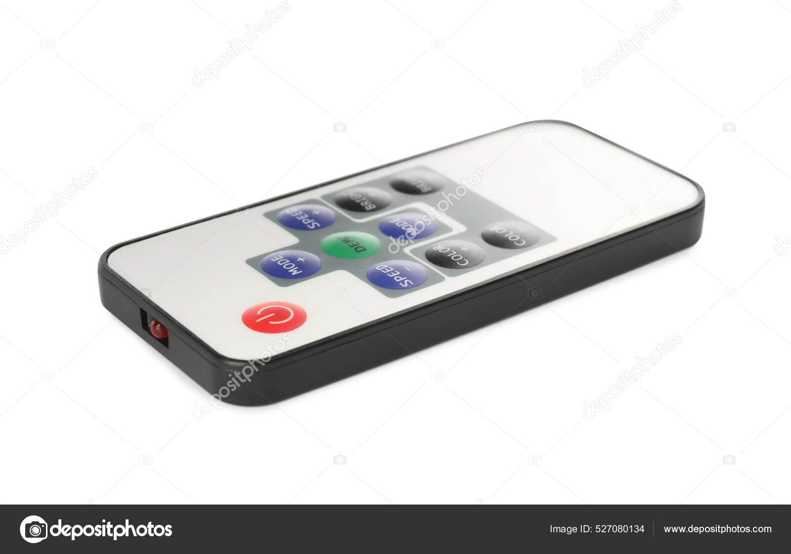 Modern Lighting Remote Control Isolated White — Stock Photo © NewAfrica ...