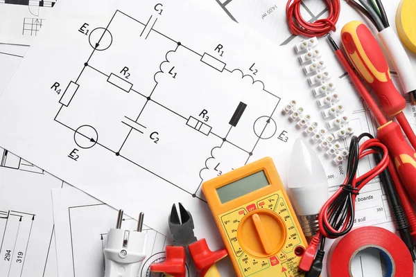 Electrical technical drawing Stock Photos, Royalty Free Electrical ...