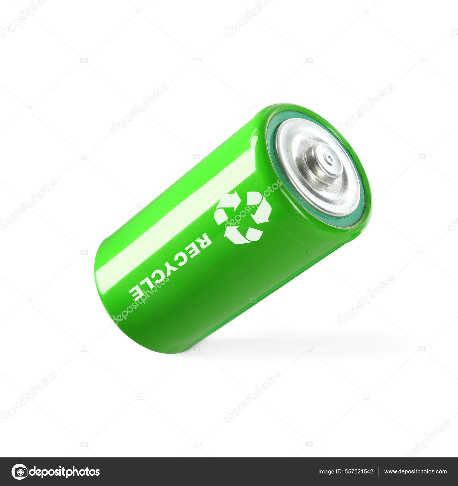 Battery Recycle Symbol Isolated White Stock Photo by ©NewAfrica 557521542