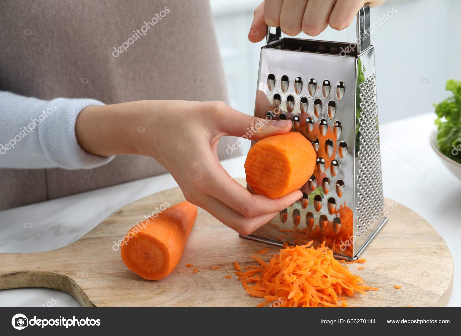 Grating Carrots
