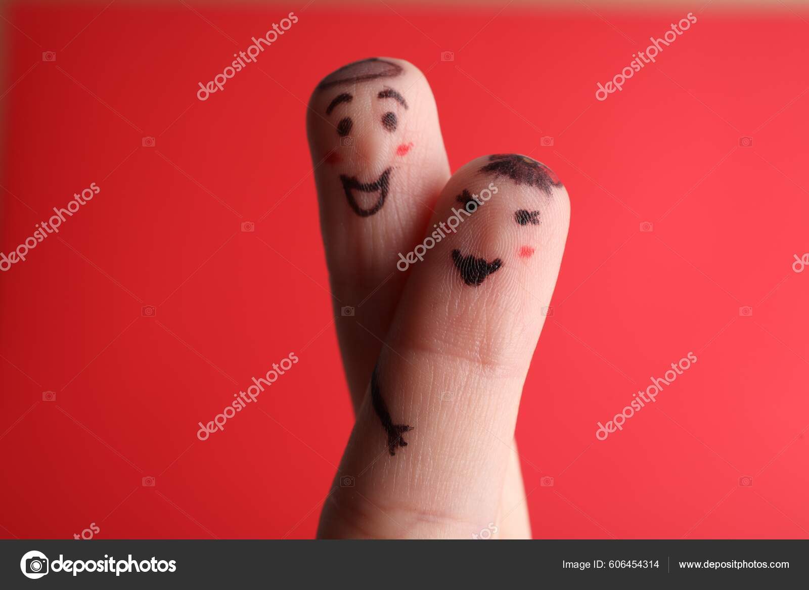 Finger Drawings Faces