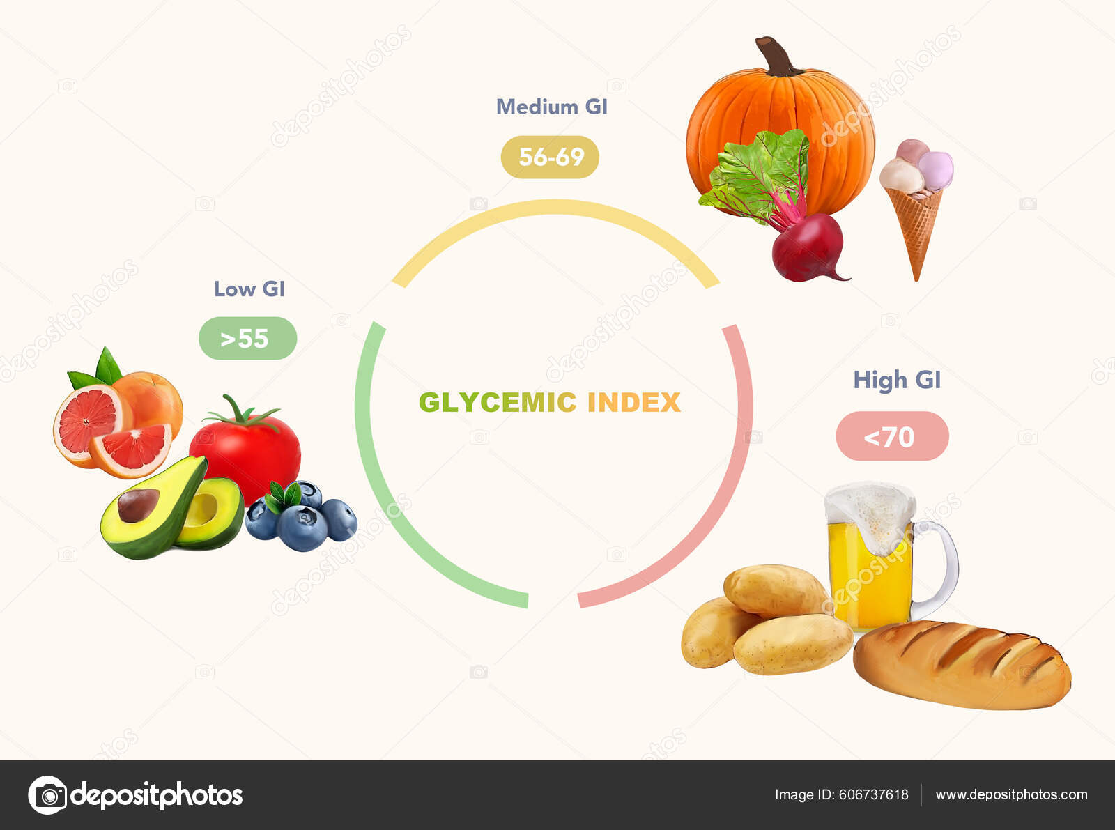 Glycemic Index Chart For Vegetables - Infoupdate.org