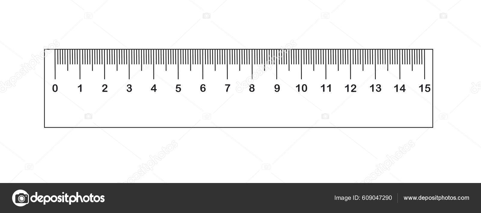 Centimeter Ruler Clipart Black And White