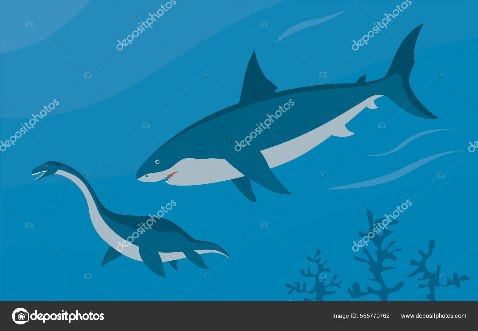 Periodo Jurassico Tubarao Liopleurodon Foi Um Predador De Ponta No