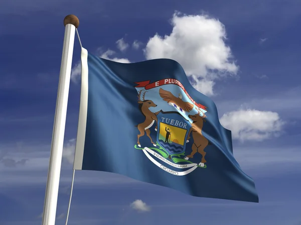 Michigan flag Stock Photos, Royalty Free Michigan flag Images ...