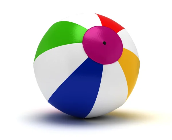 Beach ball Stock Photo by ©3dfoto 1048386