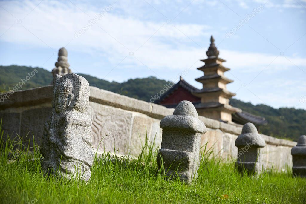 Geumsansa es un templo famoso en Gimje-si, Corea. 2024