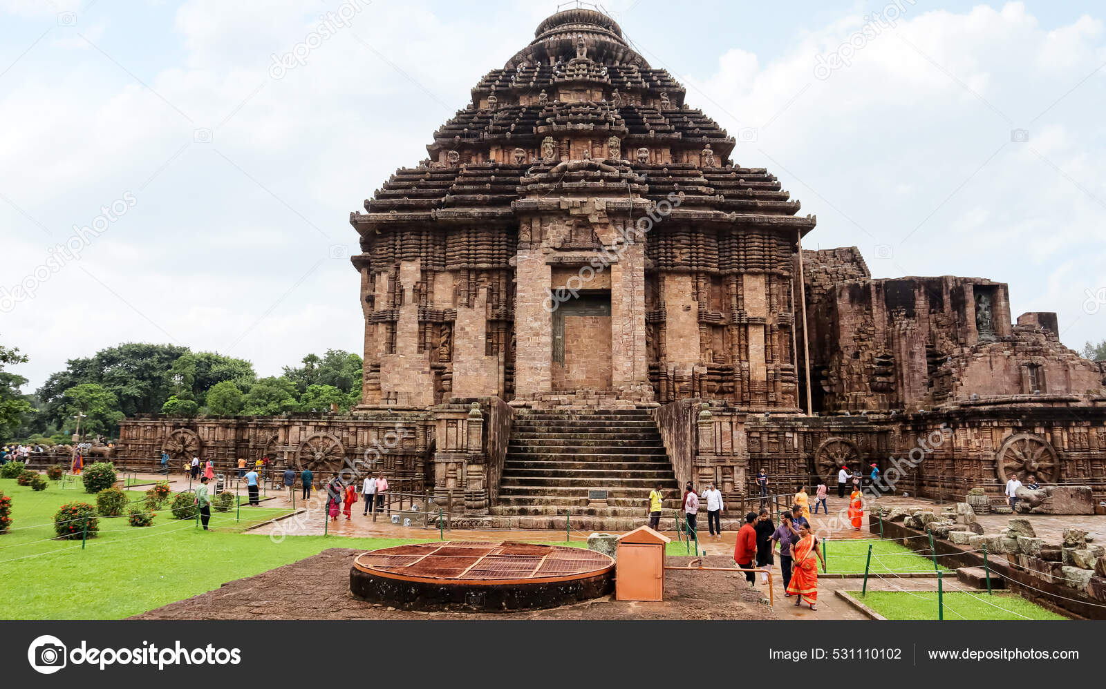 Facade Jagamohana 13Th Century Sun Temple Attributed King Narasimha ...