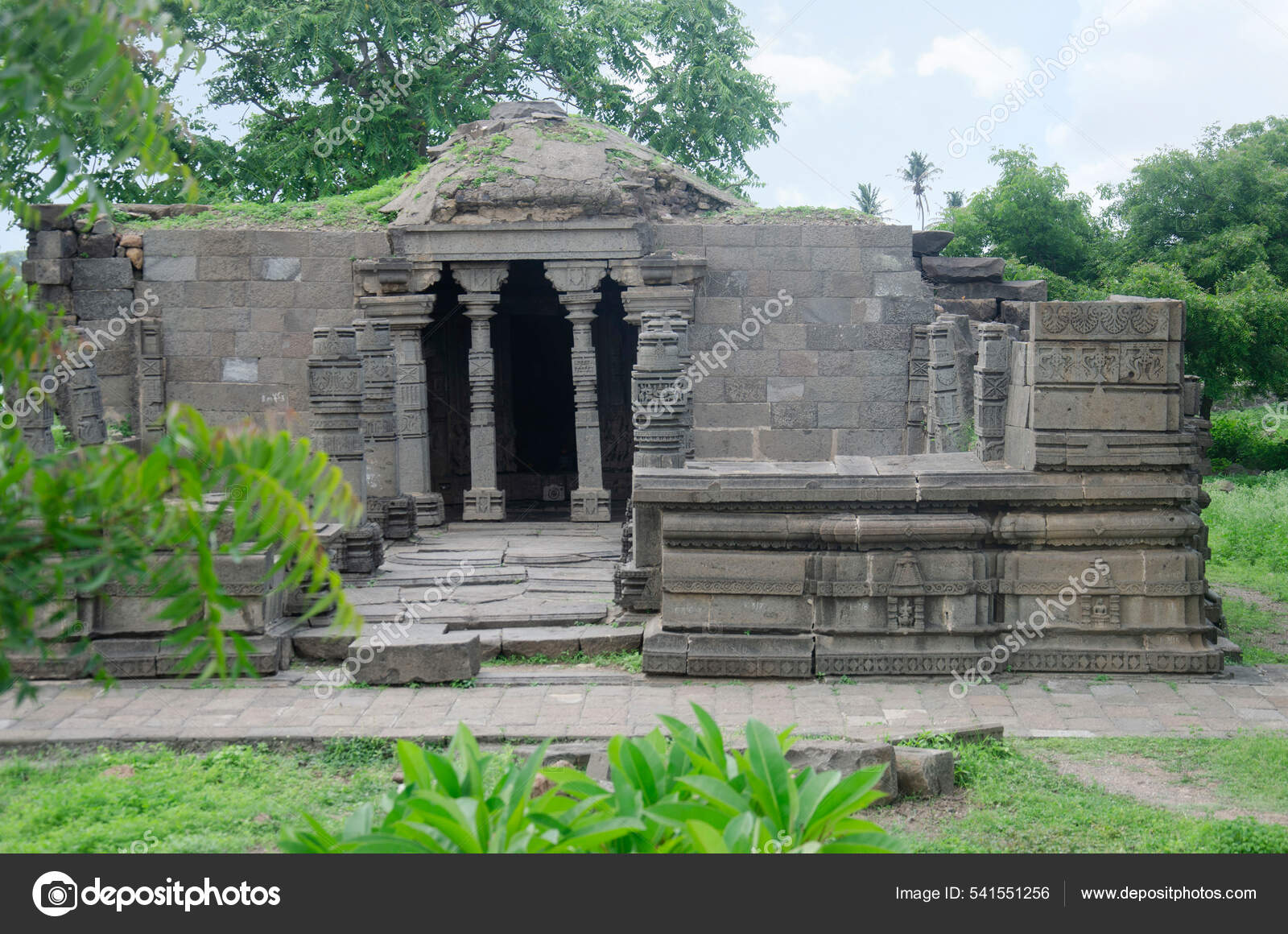 Baleshwar Temple Dedicated Lord Shiva Consists Plan Garbhagriha ...