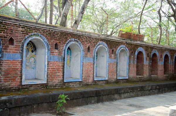 Inner View Shri Rudreshwar Temple Located Arvalem Caves Rudreshwar ...