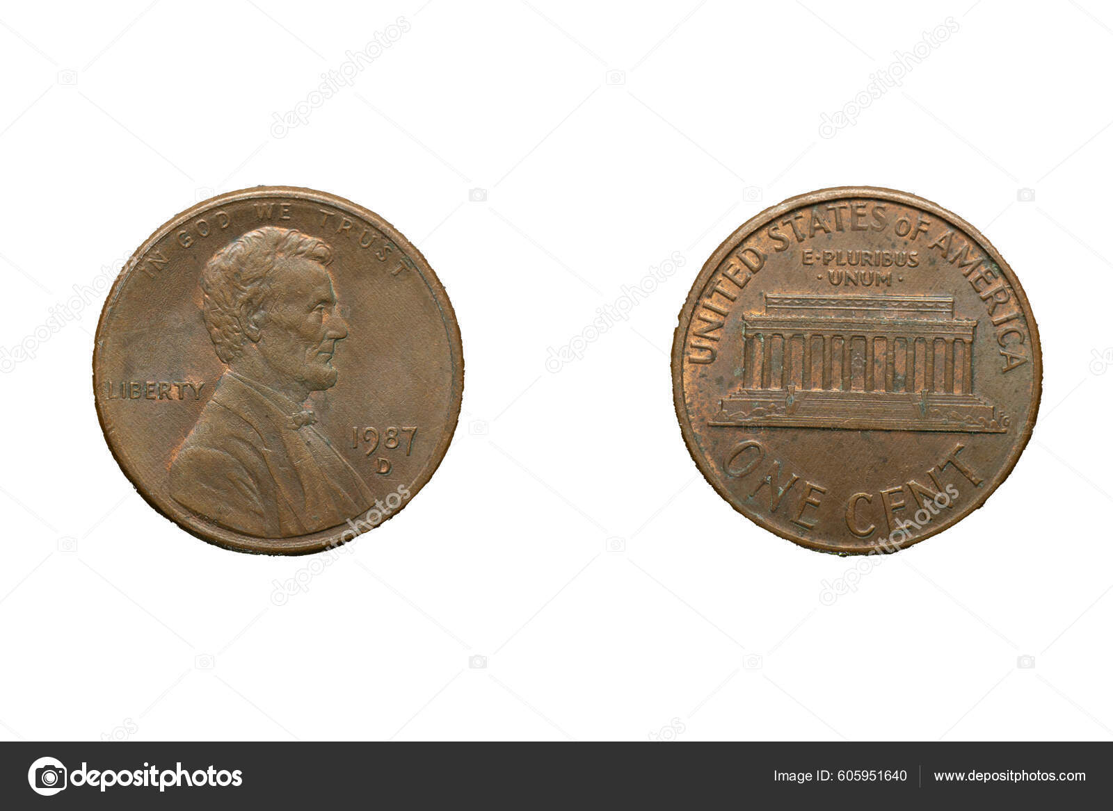Penny Front And Back