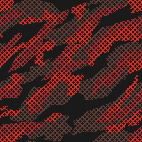 Red Tiger Camo Wallpaper