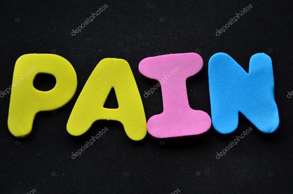 Word pain — Stock Photo © czany #24296209