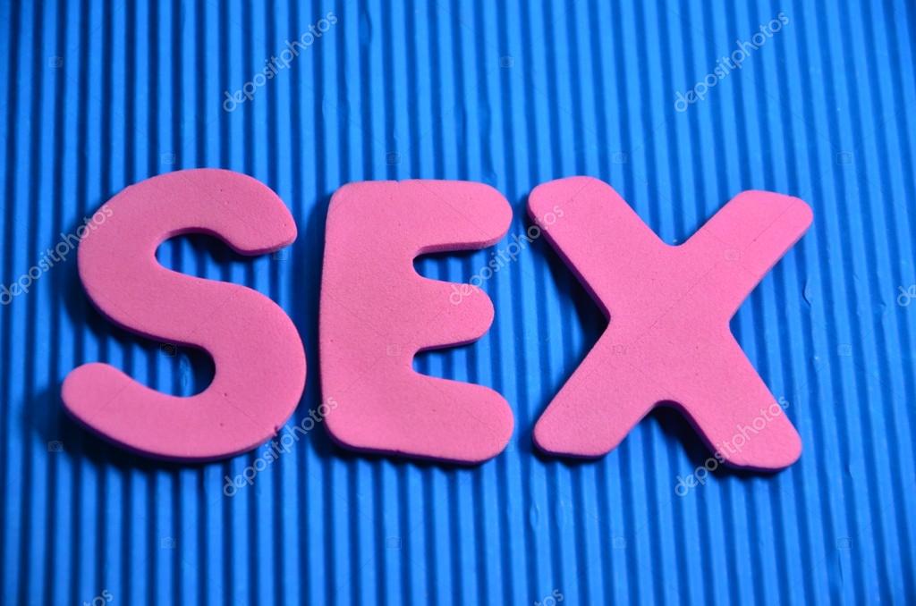 Palabra Sexo Fotografía De Stock © Czany 43021959 Depositphotos