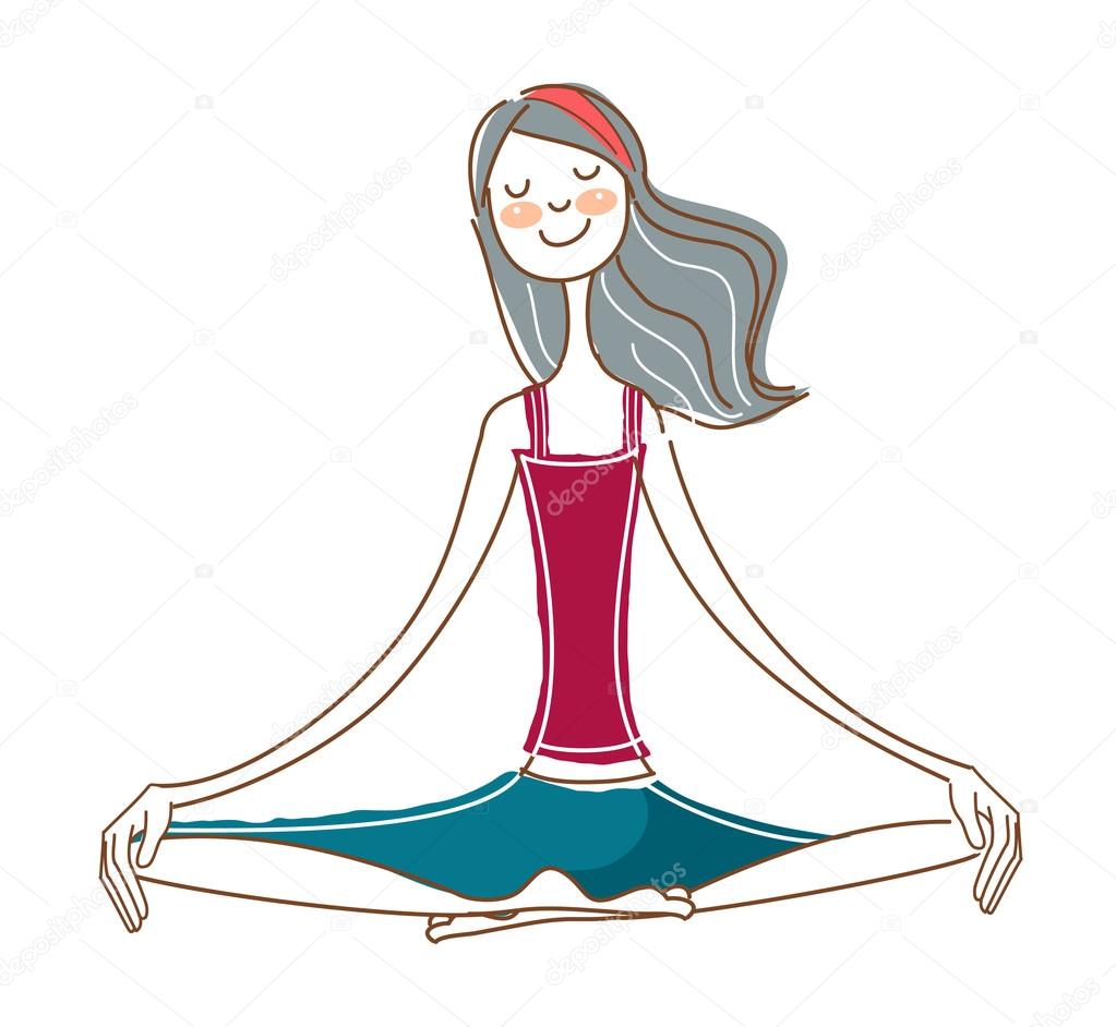 Linda chica flaca vector, gráfico vectorial © zzve imagen #13426812