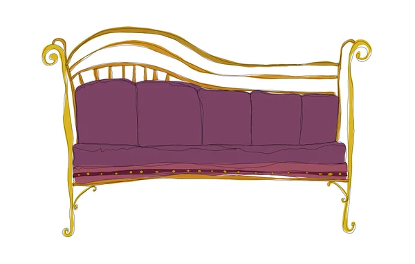 Friends sofa — Stock Vector © analizarte #9461903