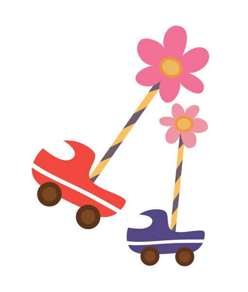 Roller Coaster Clipart Animated Flowers