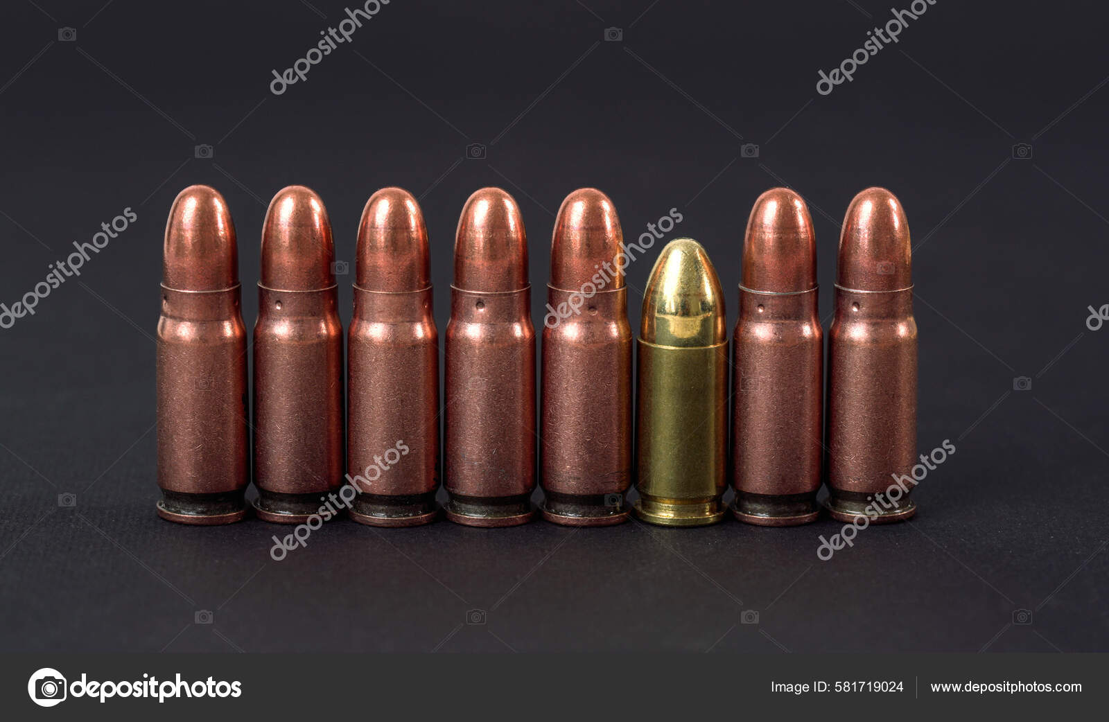 Pistol Bullets Solid