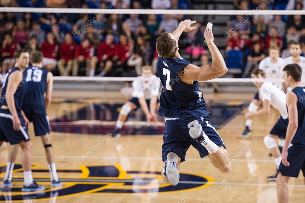 NCAA Volleyball: BYU vs. UCI — Stock Editorial Photo © oranhall #39207913