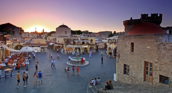 Old Rhodes town sunset – Stock Editorial Photo © olliemt1980 #13221764