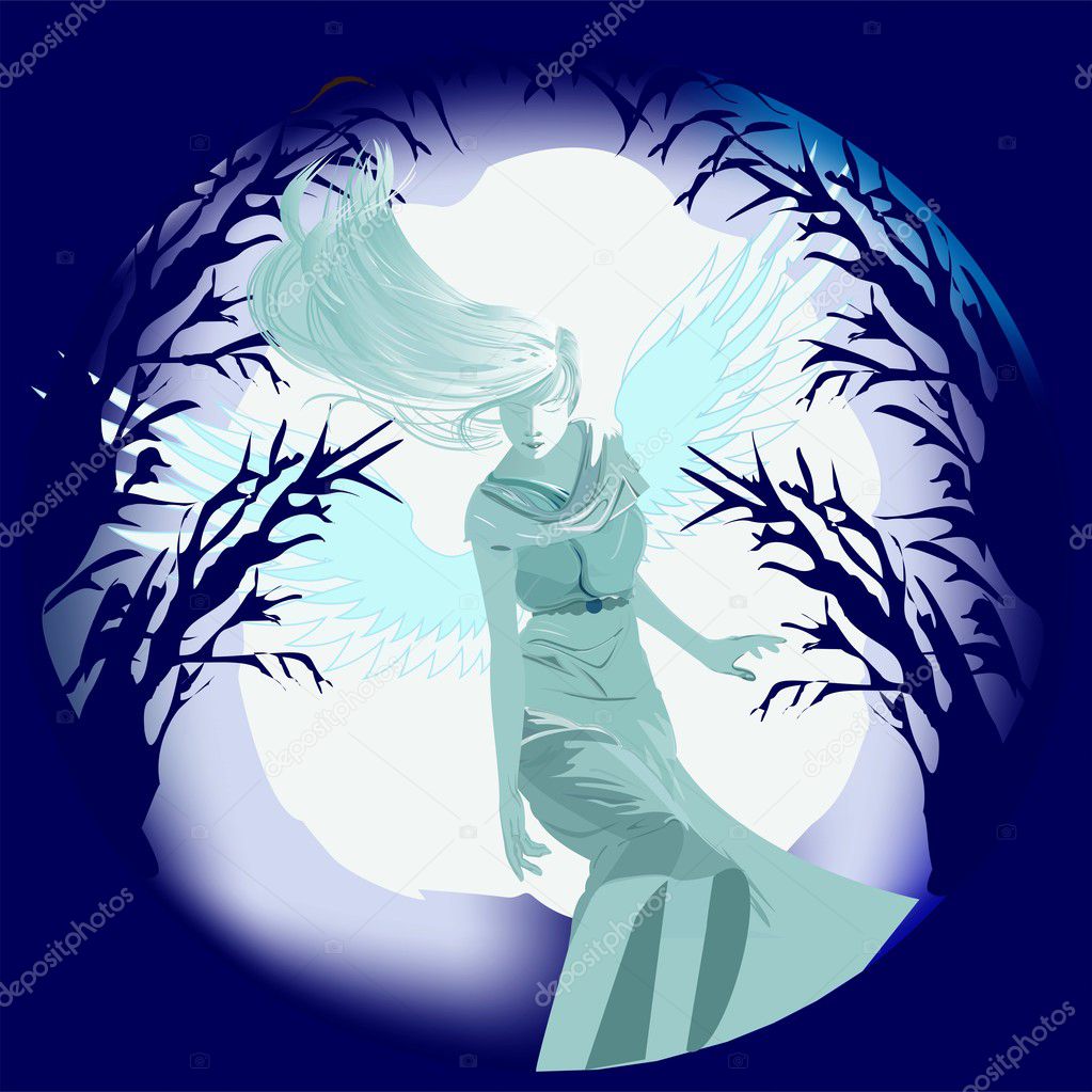 Nymph- angel Stock Vector Image by ©rodzynka #17175311