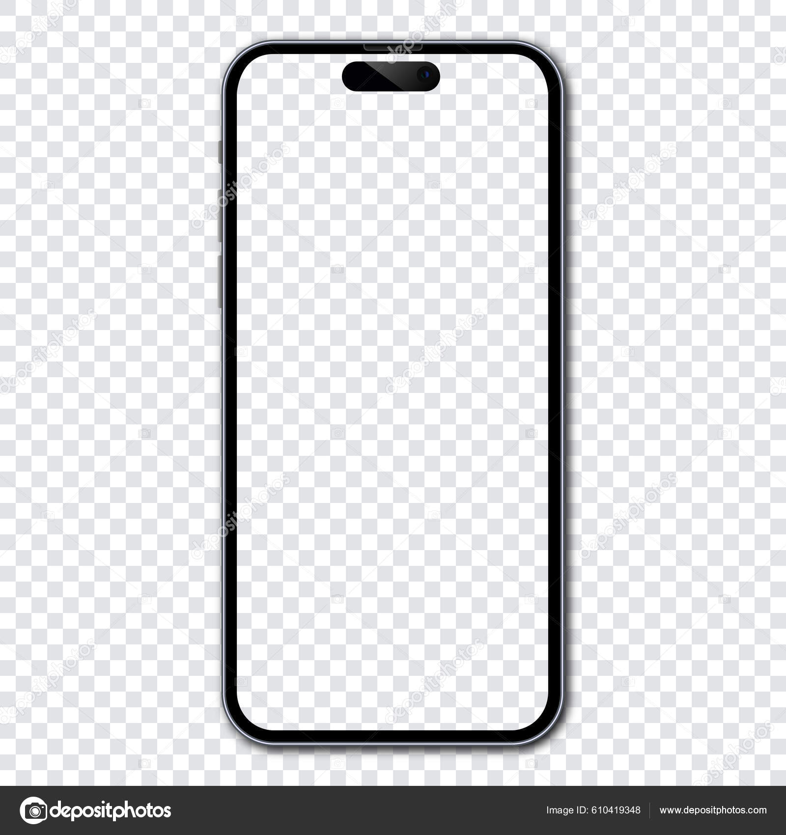 Realistic Smartphone Mockup Vector Smart Phone Mockup Presentation ...
