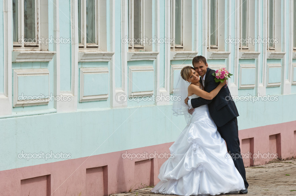 The wedding, two young men — Stock Photo © ekina1 #12225379