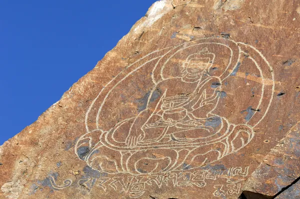 Petroglyphs Tamgaly Tas — Stock Photo © ekina1 #18175231