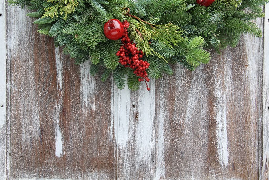 Christmas garland Stock Photo by ©Hannamariah 16890037