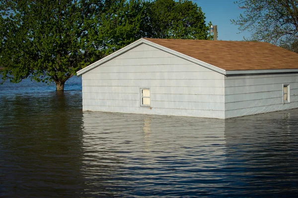 Flood, river, disaster, hurricane, roof, — Stock Photo © predrag1 #2534455
