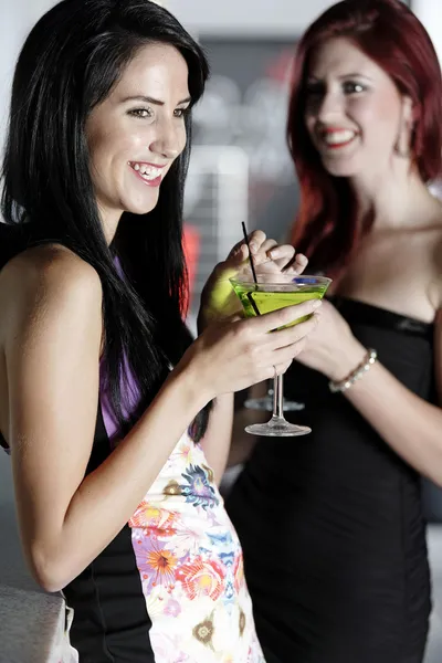 Two friends in a nightclub - Stock Image - Everypixel