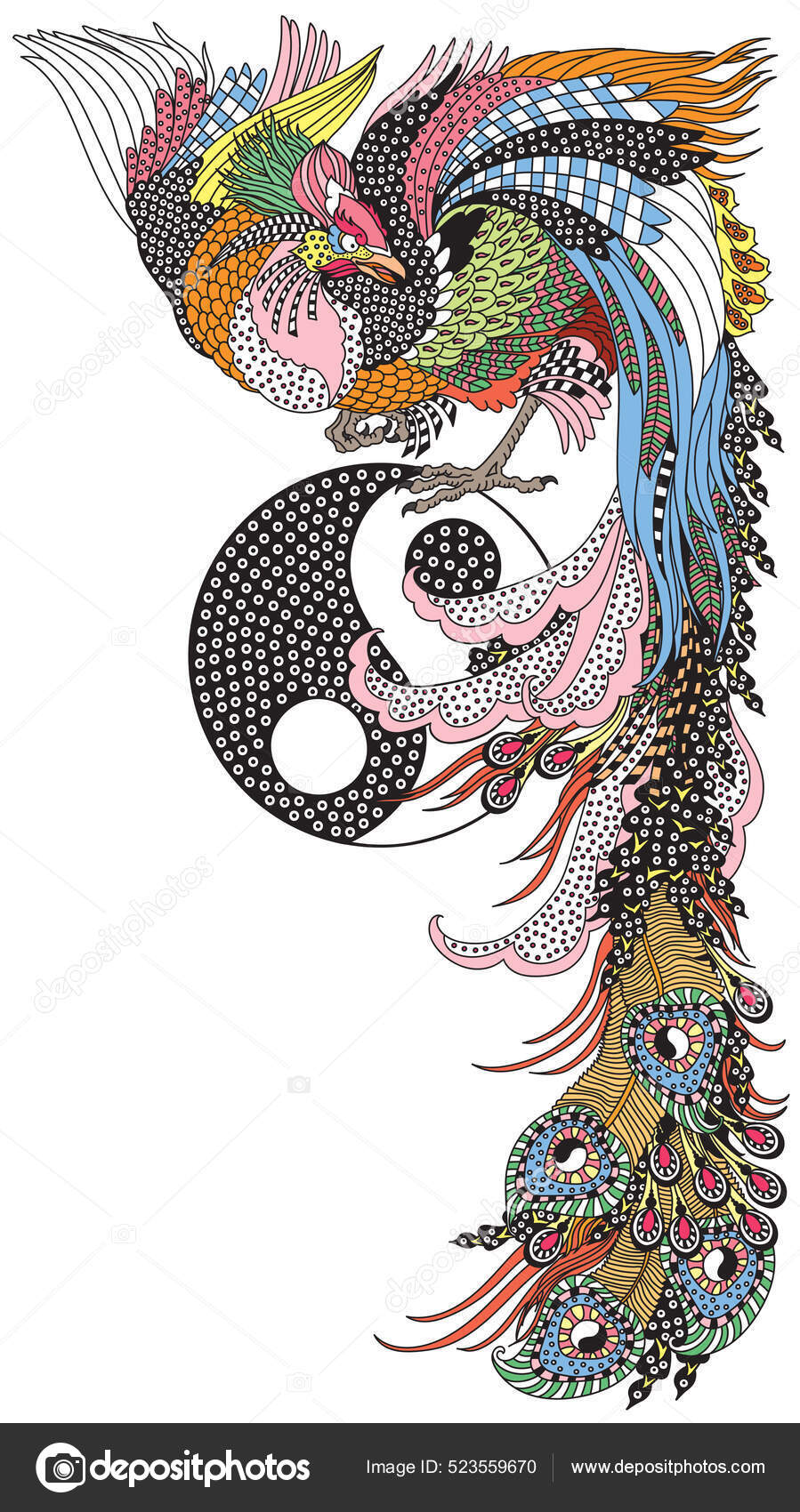 Chinese Phoenix Symbol