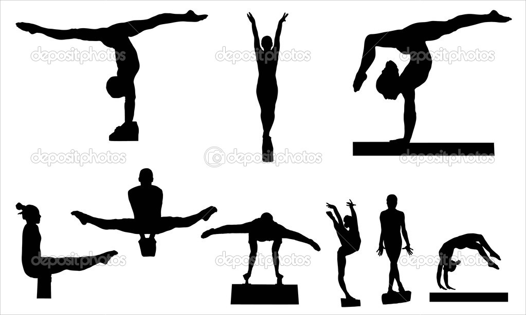 Gymnastics Stock Vector Image by ©Ludvigcz #18411815