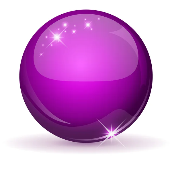 Glossy sphere with sparks Stock Vector Image by ©lenapix #12140606
